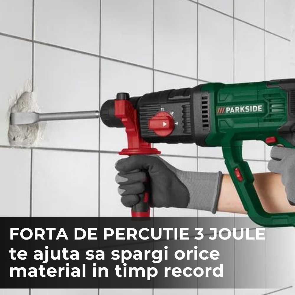 Ciocan rotopercutor cu fir Parkside PBH 1050 D4 ( PBH1050D4 ), Putere ...